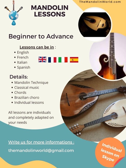 Mandolin online lessons